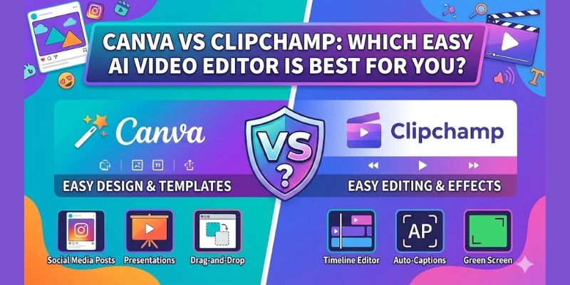 Canva vs Clipchamp: Which AI Video Editor Wins? (2025)